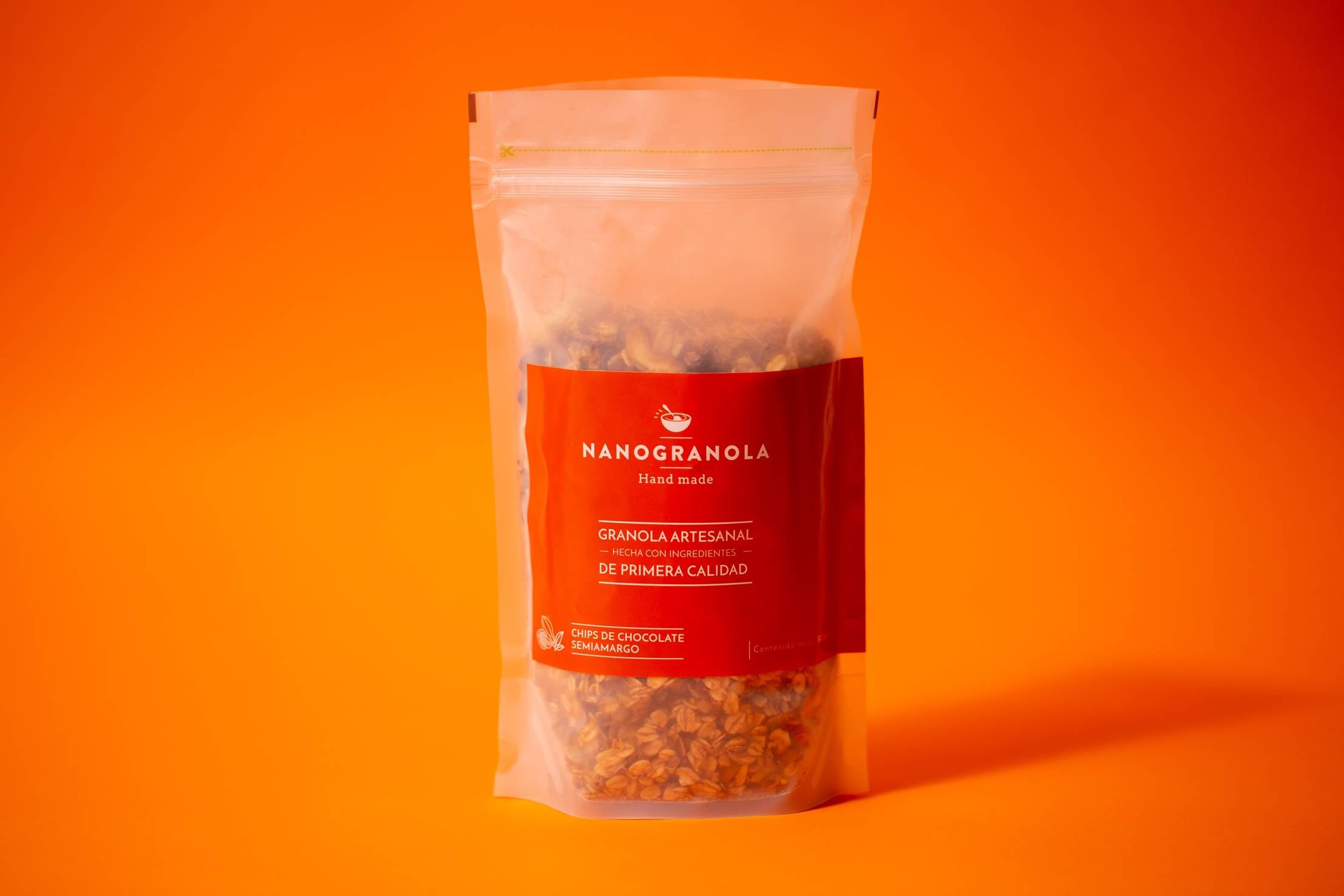 Bolsa Chips de Chocolate Semiamargo 500g – nanogranola